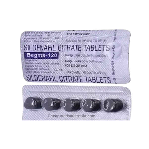 Begma 120 Mg | Dual Action Tablet for ED & PE Relief | CMA
